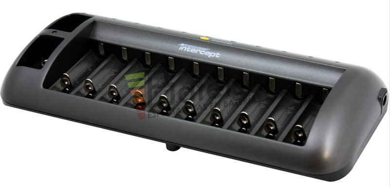 Cargador Descargador hasta 10 baterías tipo AA/AAA y 2 de 9V al mismo ...